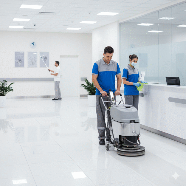 Commercial & Industrial Cleaning Services Australia – MBK Security Group
