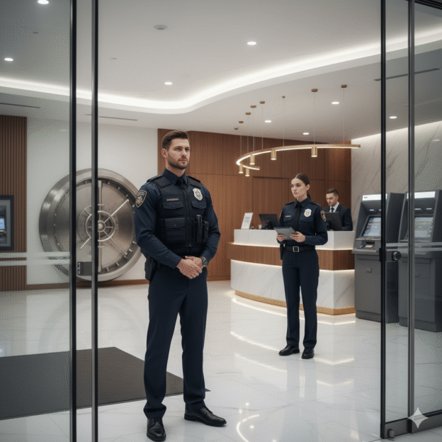 Bank Security Guards - MBK Security Group