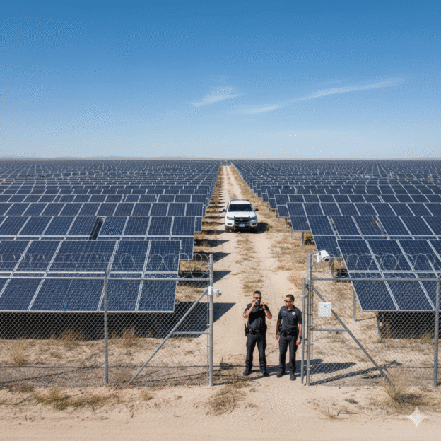 Solar Farm Security - MBK Security Group
